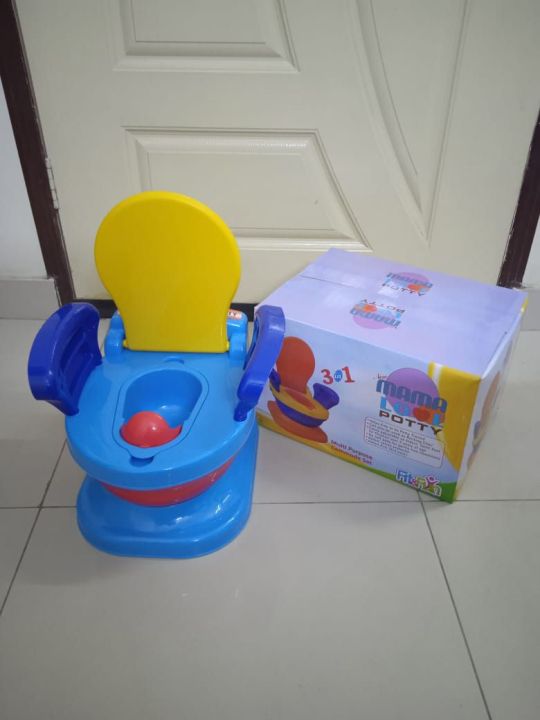 3 in 1 Potty Seat For Kids Commode Train With Me Potty Seat Topper For ...