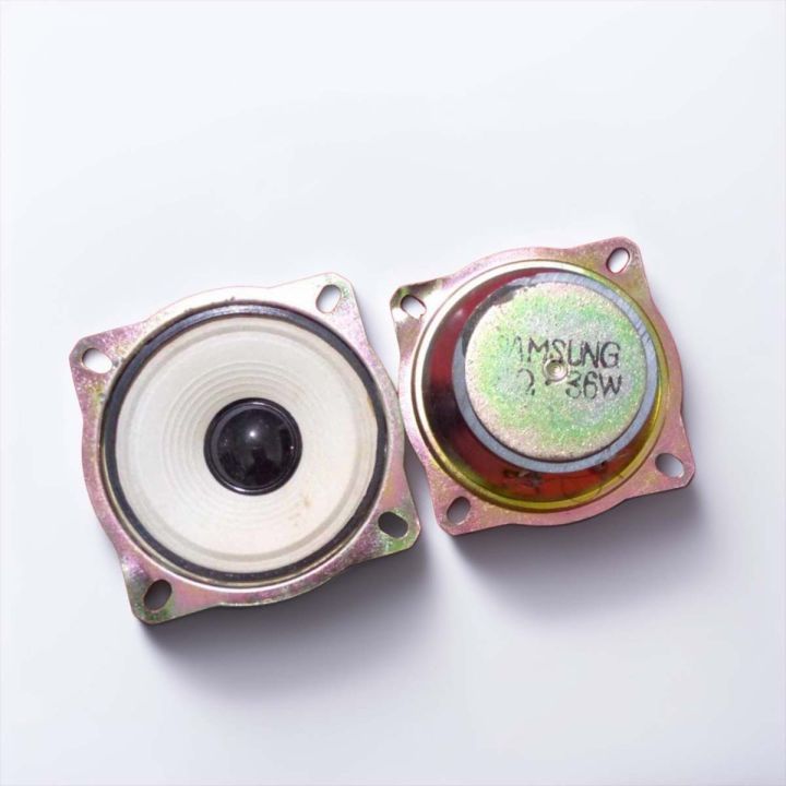 3-Inch 36W Tweeter Audio Speaker Set 2 Pcs 6 Ohm Loudspeakers for Home ...