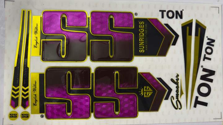 SS Premium Embossed Cricket Bat Stickers | Daraz.com.np