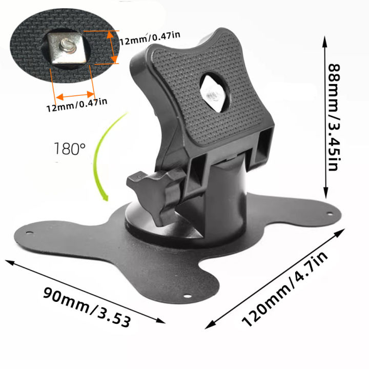 Vehicle Mount Bracket Butterfly Stand with Adjustable Bracket & Secure ...