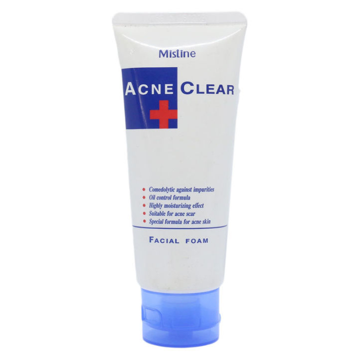 Mistine Acne Clear Plus Facial Foam Face Wash 85ml | Daraz.pk