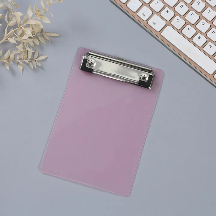 HUA Simple A6 Bill Clipboard Memo Pad Clip Board Loose-leaf Notebook File Writing Pad Clamps ...