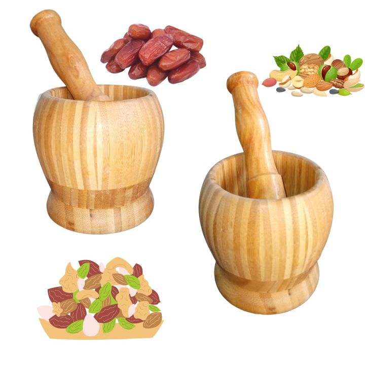 Woden chattu watta for Granding Nuts Dates and other ingrediants small ...