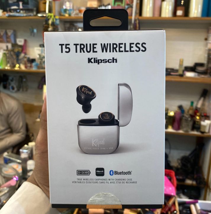 klipsch t5 true wireless earbuds earpods handfree music | Daraz.pk