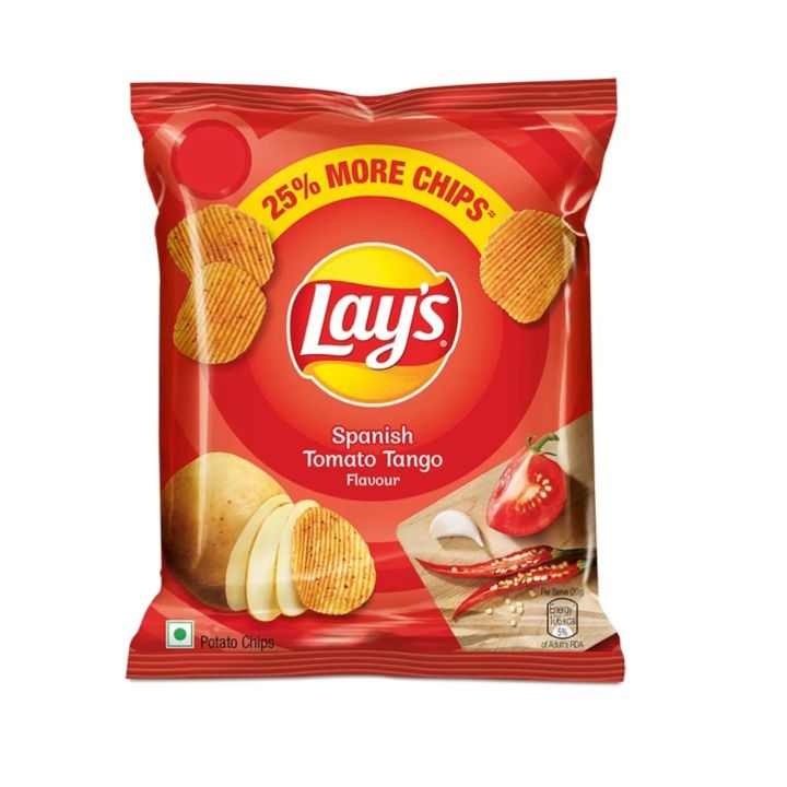 Lays Spanish Tomato Tango Potato Chips 24G | Daraz.lk