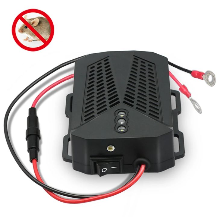 Ultrasonic Mouse Deterrent Ultrasound Alarm Car Rat Repeller 12V ...