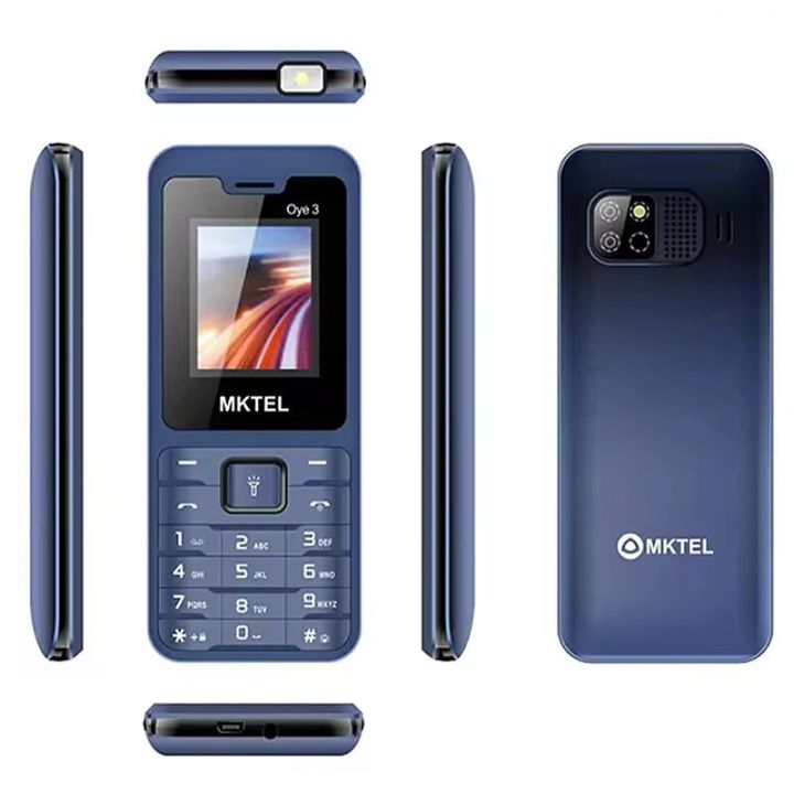 MKTEL OYE 3 Feature Phone 1.77inch Display 1800mAh Dual SIM Dual Standby MP3 MP4 FM Radio with ...
