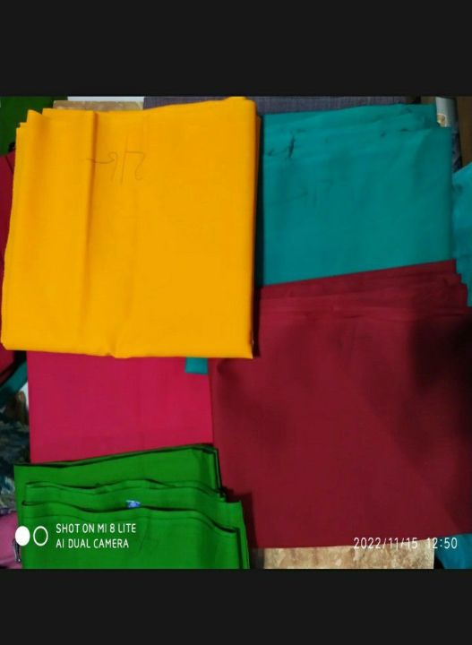 Best Quality 100% Cotton & Colour Granted Ak Colour Poplin 7 goj For ...
