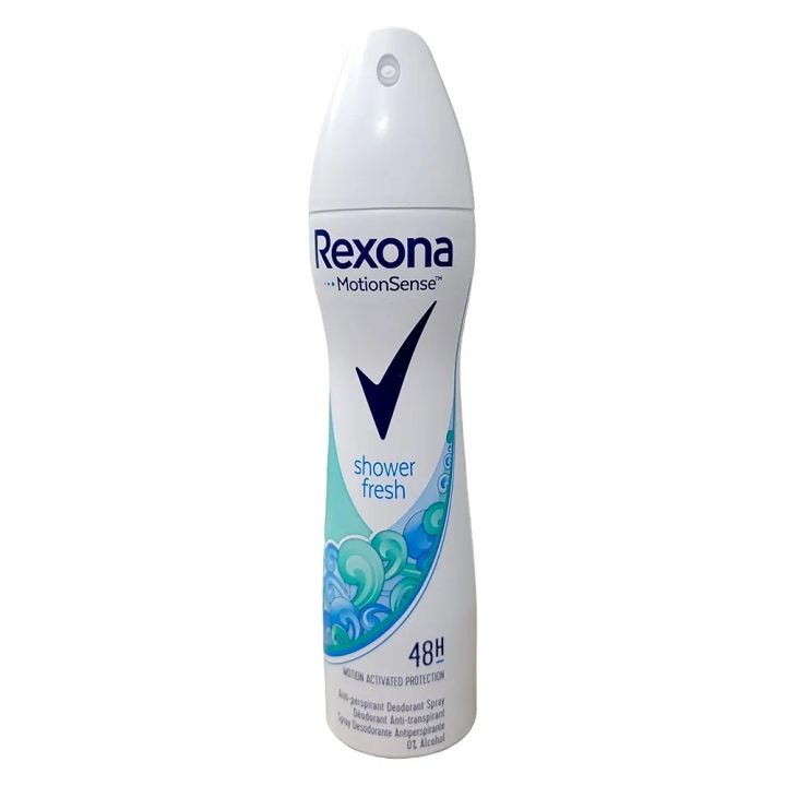 Rexona MotionSense Shower Fresh Antiperspirant Deodorant Spray for ...