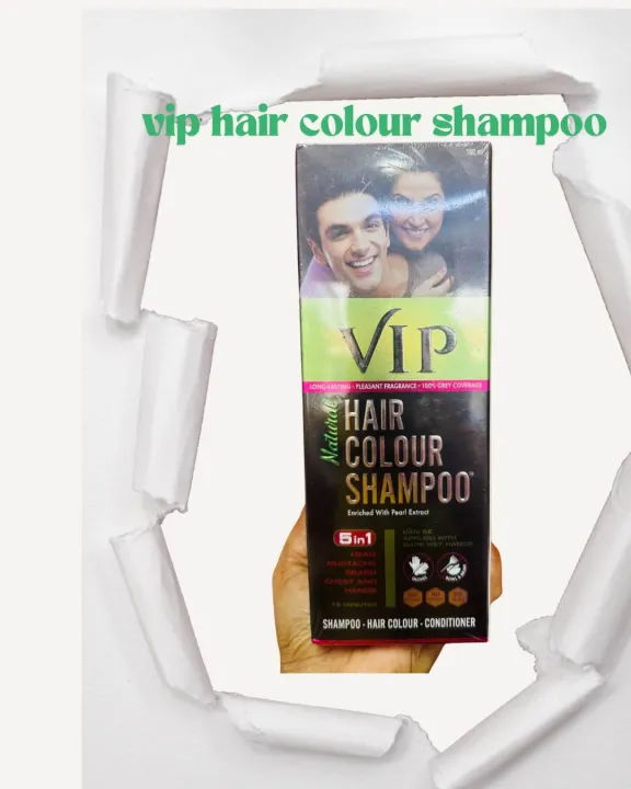 Vip hair colour shampoo | Daraz.lk