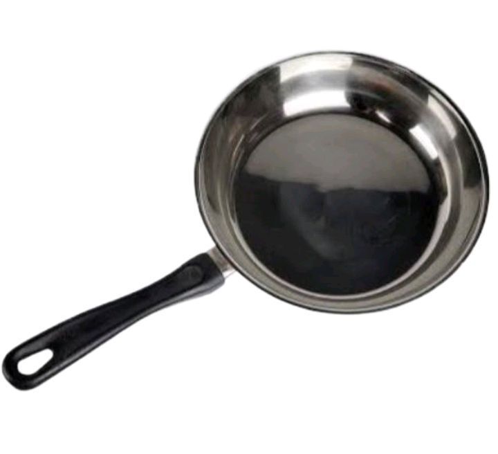 Stainless Steel Flat Bottom Mini Frying Pan induction support 20 cm And ...