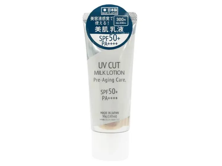 UV Cut Milk Lotion Pre-Aging Care SPF 50+ Pa++++ Made In Japan | Daraz.com.np