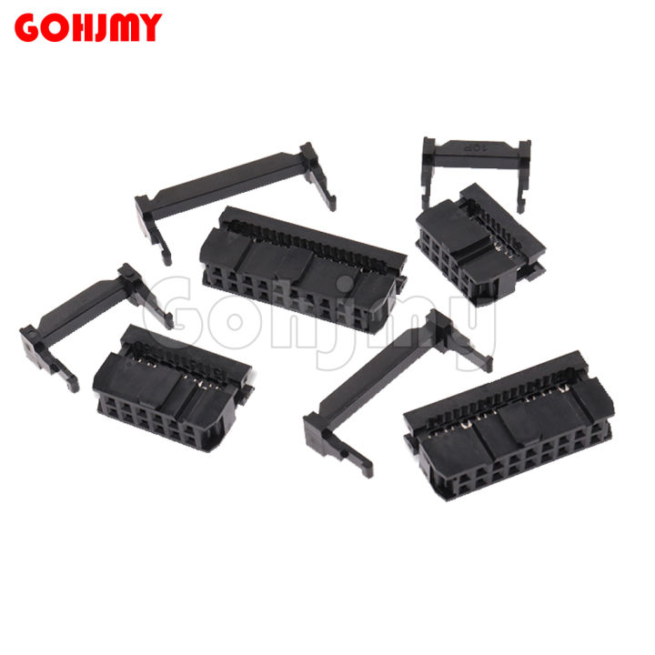5PCS FC-6/8/10/12/14/16/18/20/30/40/50/64 PIN 2.54MM Pitch Double Row ...