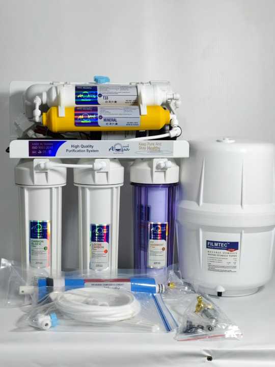 RO system for Homes (AQUA ZOOMMineral water plant) 6 stage with quality ...