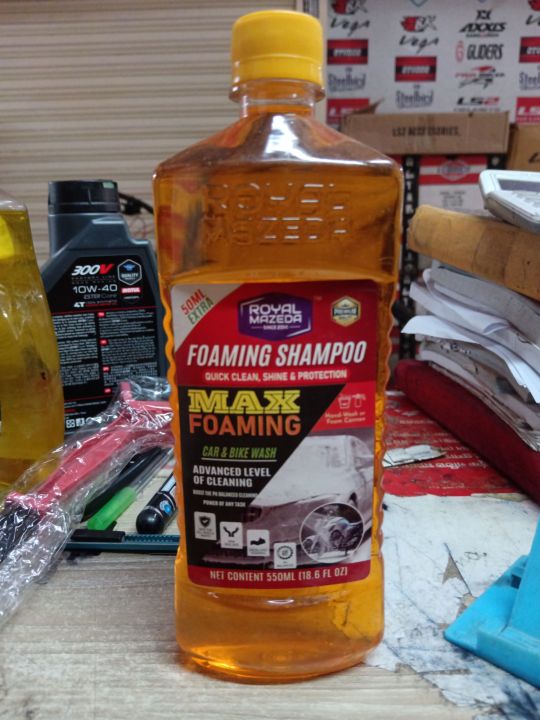 Royal foaming shampoo Max forming car and bike wash 500ml. | Daraz.com.bd