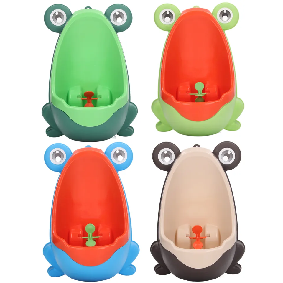 Potty Training Urinal Wall-Mounted Cute Frog Children's Urinal, With ...