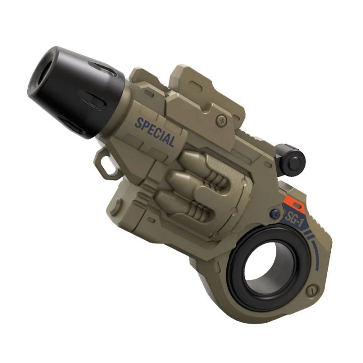 Fidget Spinner Ring EDC Launcher Mini Blaster 2PCS with 6 Suction Darts ...