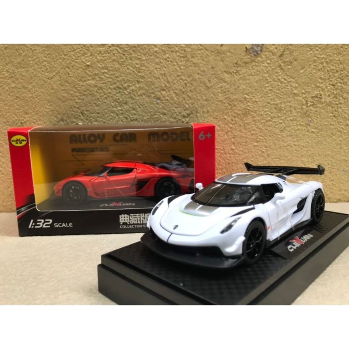 1:32 Scale Die Cast Toy Koenigsegg Jesko Supercar Alloy Car Model Sound ...