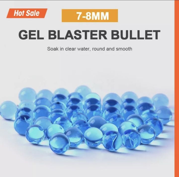 【Gel Bullets】20,000 pcs Gel Blaster Bullets 7-8mm Gel Ball Non Toxic ...