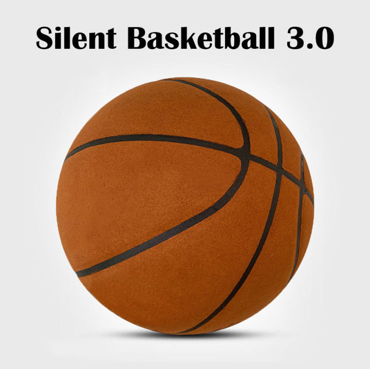 Silent Basketball Size 7#(29.5")6#/5# Dribbling Indoor Grooved Airless ...