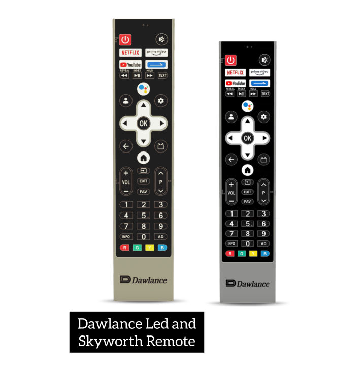Dawlance Andriod LED TV Remote Control / Dawlance LED TV Remote ...