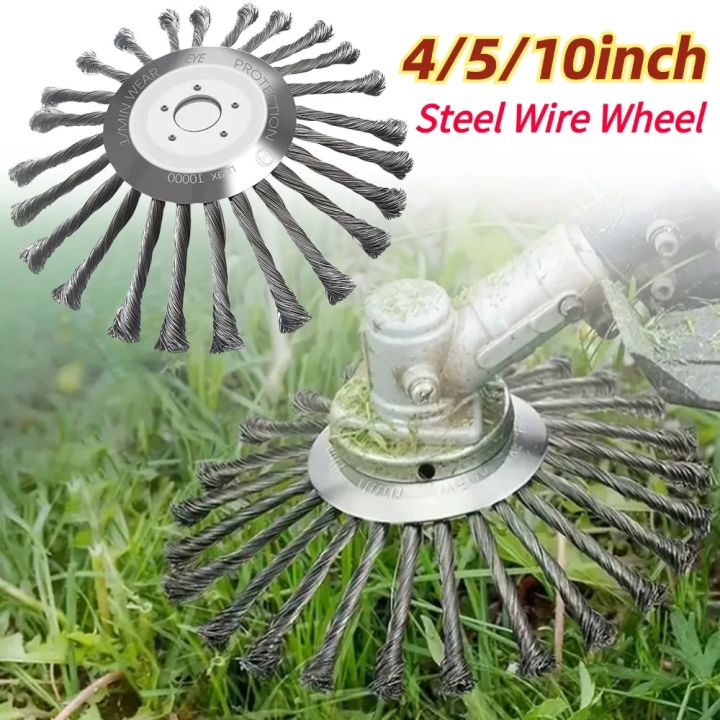 10/4/5Inch Weed Brush Cutter Head Lawn Mower Universal Grass Trimmer ...