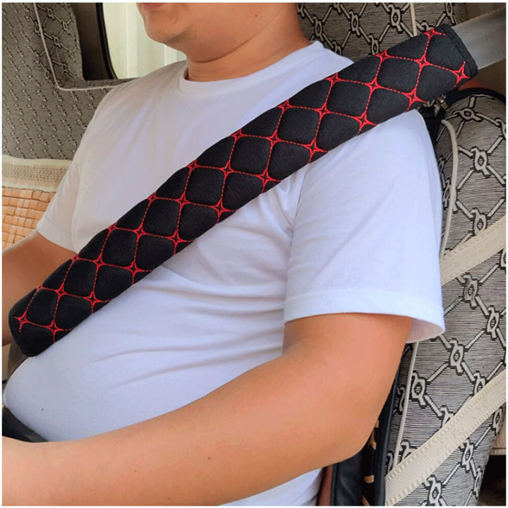 Car accessories seat belt PVC Safety Belt Shoulder Cover Breathable ...