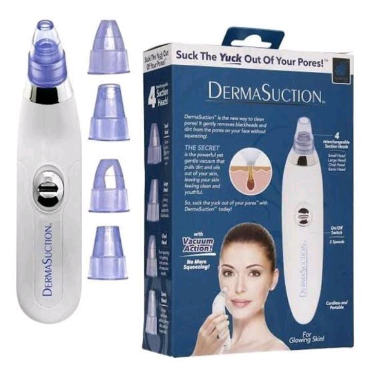Derma Suction Blackhead Removal Machine 4 in 1 Black Head Remover ...