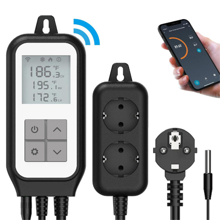 Tuya WIFI Digital Temperature Controller Thermostat Regulator Heating ...