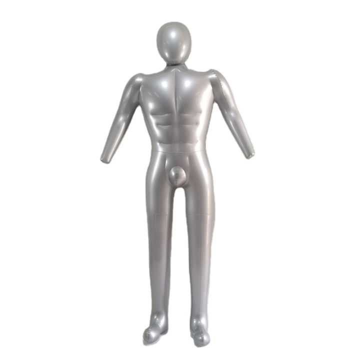 Male Inflatable Full Body Mannequin Shirt & Pant Display Dummy Torso ...