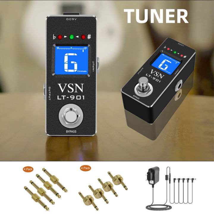 Tuner Pedal,Chromatic Guitar Tuner Pedal Fast and Accuate Tuner for ...