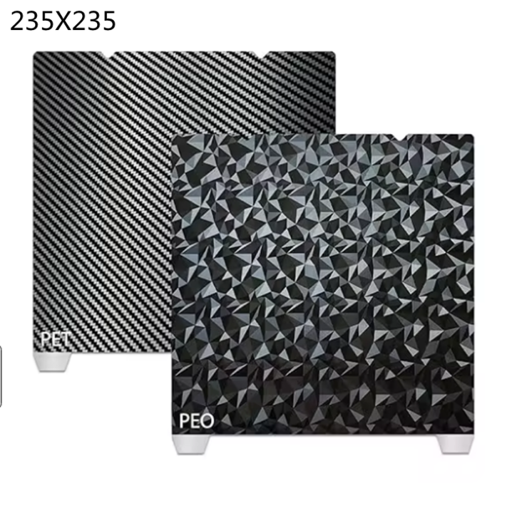 235x235 Textured PEI Creality K1 Build Plate K1C Bed H1H PEO Smooth ...