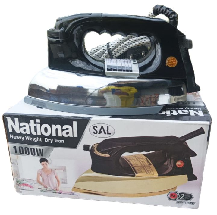National Iron | Heavyweight Dry Iron | Daraz.pk