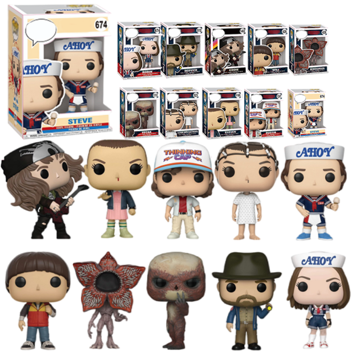Strangers Things Figure Jane Ives/Will Byers/Mike Wheeler Action Figure ...