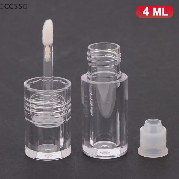 〔CC55〕4ML Mini Empty Transparent Lip Gloss Tubes DIY Plastic Lip Balm ...