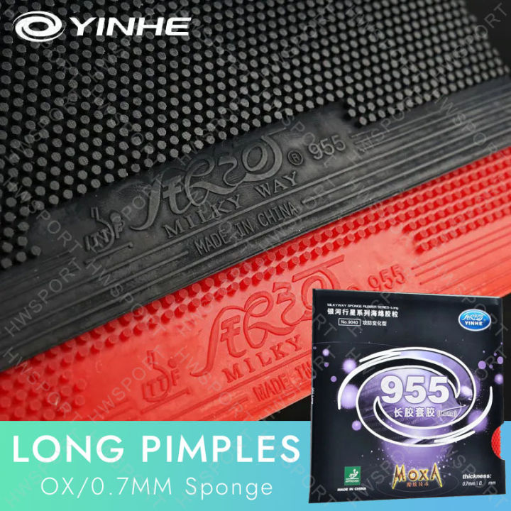 YINHE 955 Table Tennis Rubber Long Pimples Anti-spin Ping Pong Rubber ...