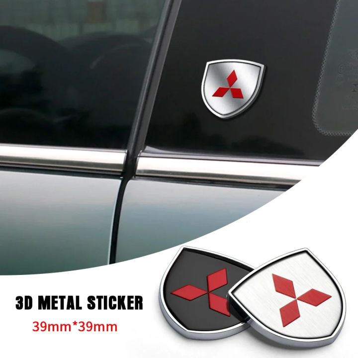 Meta Car 3D Sticker Auto Door Shield Emblem Car Body Badge Sticker For ...