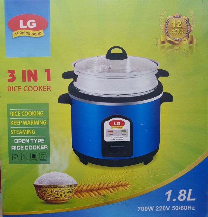 LG 1.8L Rice Cooker/Multi-cooker double pots | Daraz.com.bd
