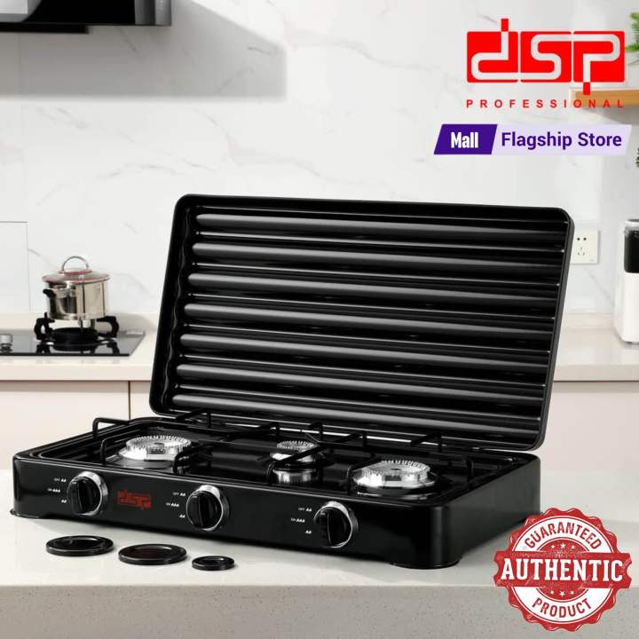 DSP Home Appliance 3 Burner Gas Stove 2200W 1000W 2200W KD5077 | Daraz.lk