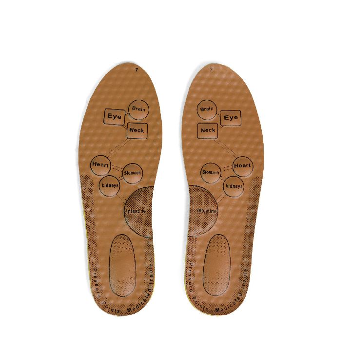 pitawa, Inner Medicated Sole, Insole with Pressure Points for Foot ...