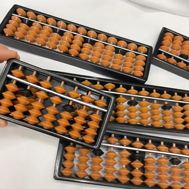 17/13 Digit Rods Standard Abacus for Math Portable Soroban Calculator ...