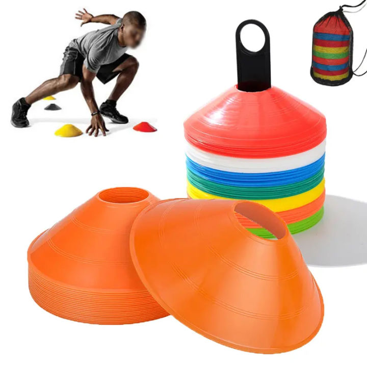 Agility Training 10 Discs - Ideal for Football, Soccer, and Sports ...