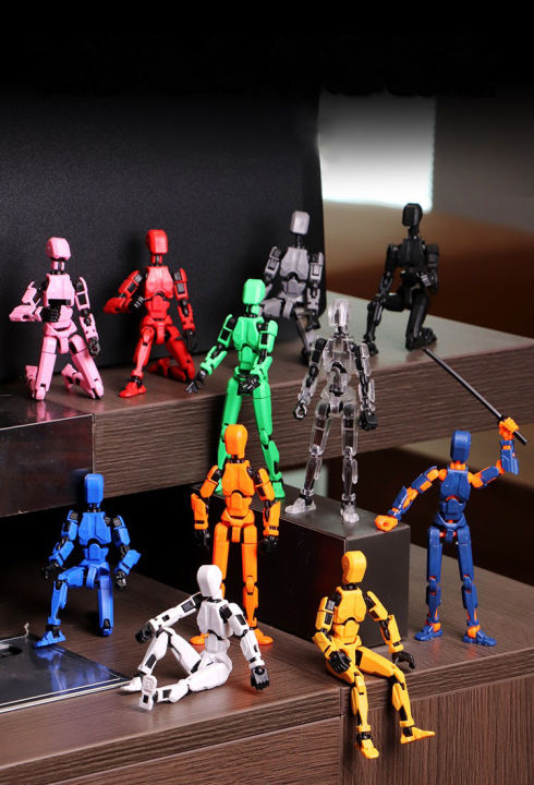 Magnetic Action Figure Set Creative Multi-Articular Movable Cartoon ...