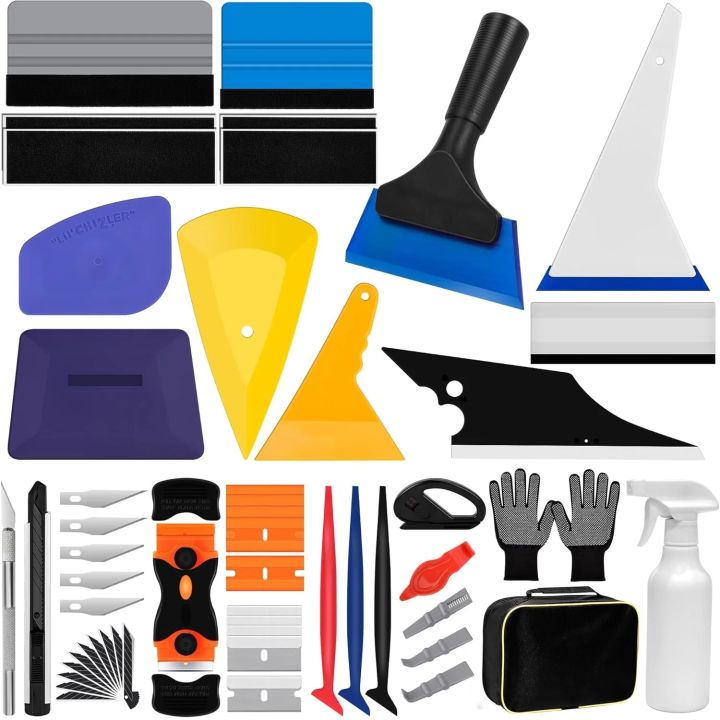 Professional Car Window Tint Tools Kit Vinyl Wrap Window Film ...
