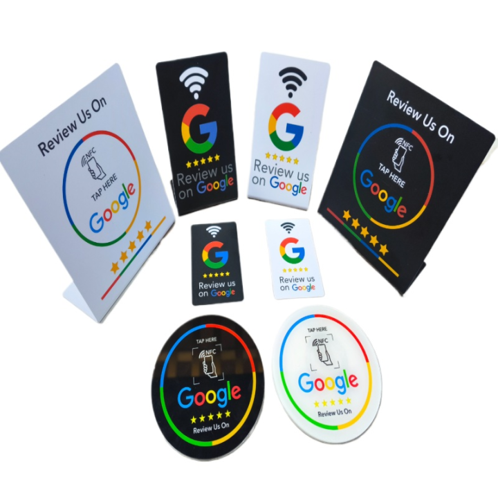 13.56Mhz programmable Google Review Card NFC station table NFC Google ...