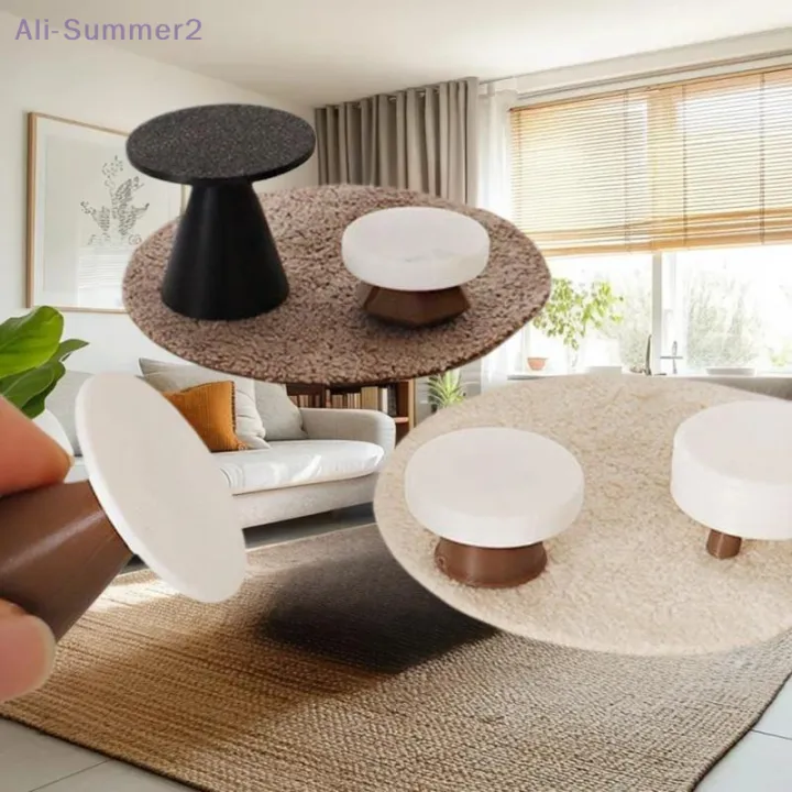 {Summer2} DIY Handmade 4Pcs Mini Stool Table Models, Fancy Dollhouse ...