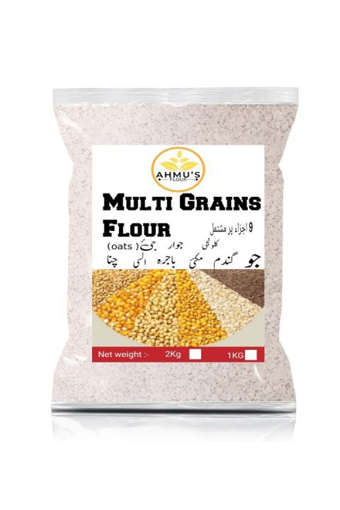 Multi Grains Flour with 9 Grains Mixed special designs for weight loss ...