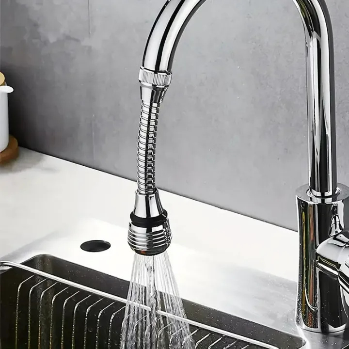 360° Rotating Kitchen Faucet Pressurized Anti-Splash Extended Filter ...