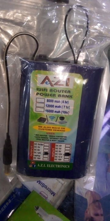 Wi-fi Router UPS Power Bank 12 Volt | Daraz.pk