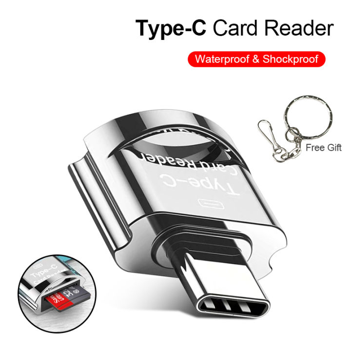 New USB 3.1 Type C Card Reader USB-C TF Micro SD OTG Adapter Type-C ...